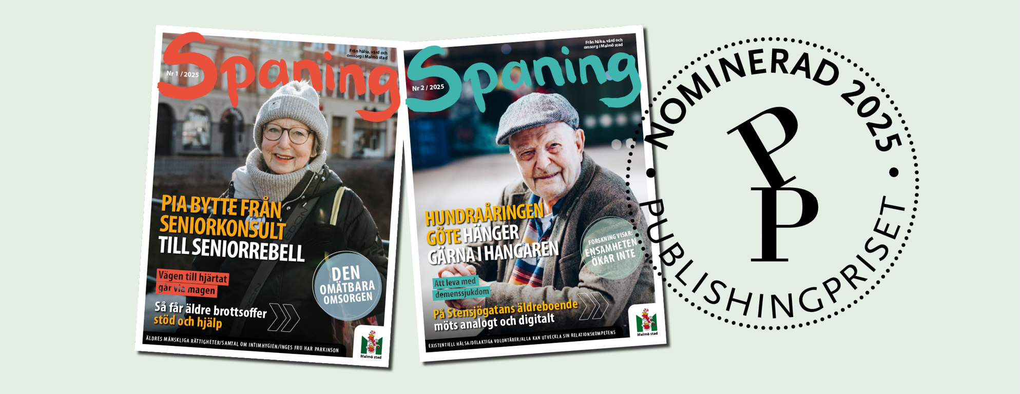 Tidningen Spaning nominerad till Publishingpriset - Malmö stad