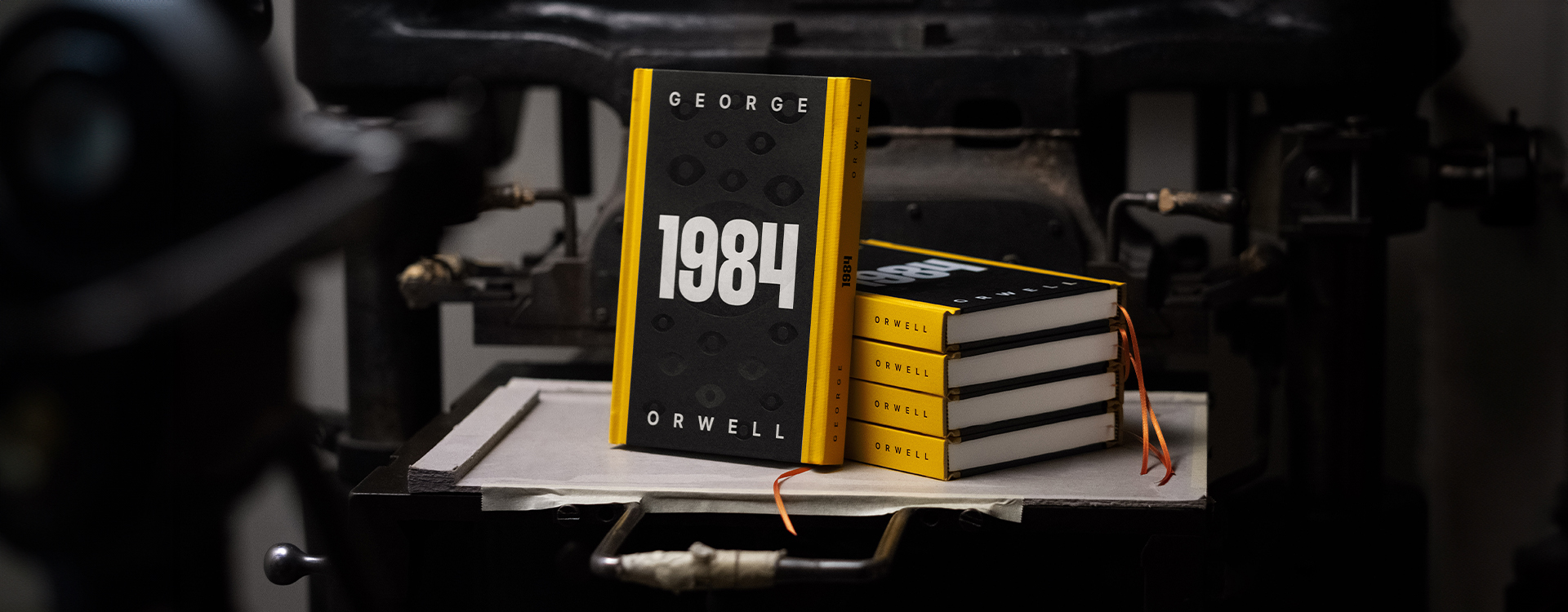 Orwells klassiker 1984 blir oläslig i ny specialutgåva - Malmö stad